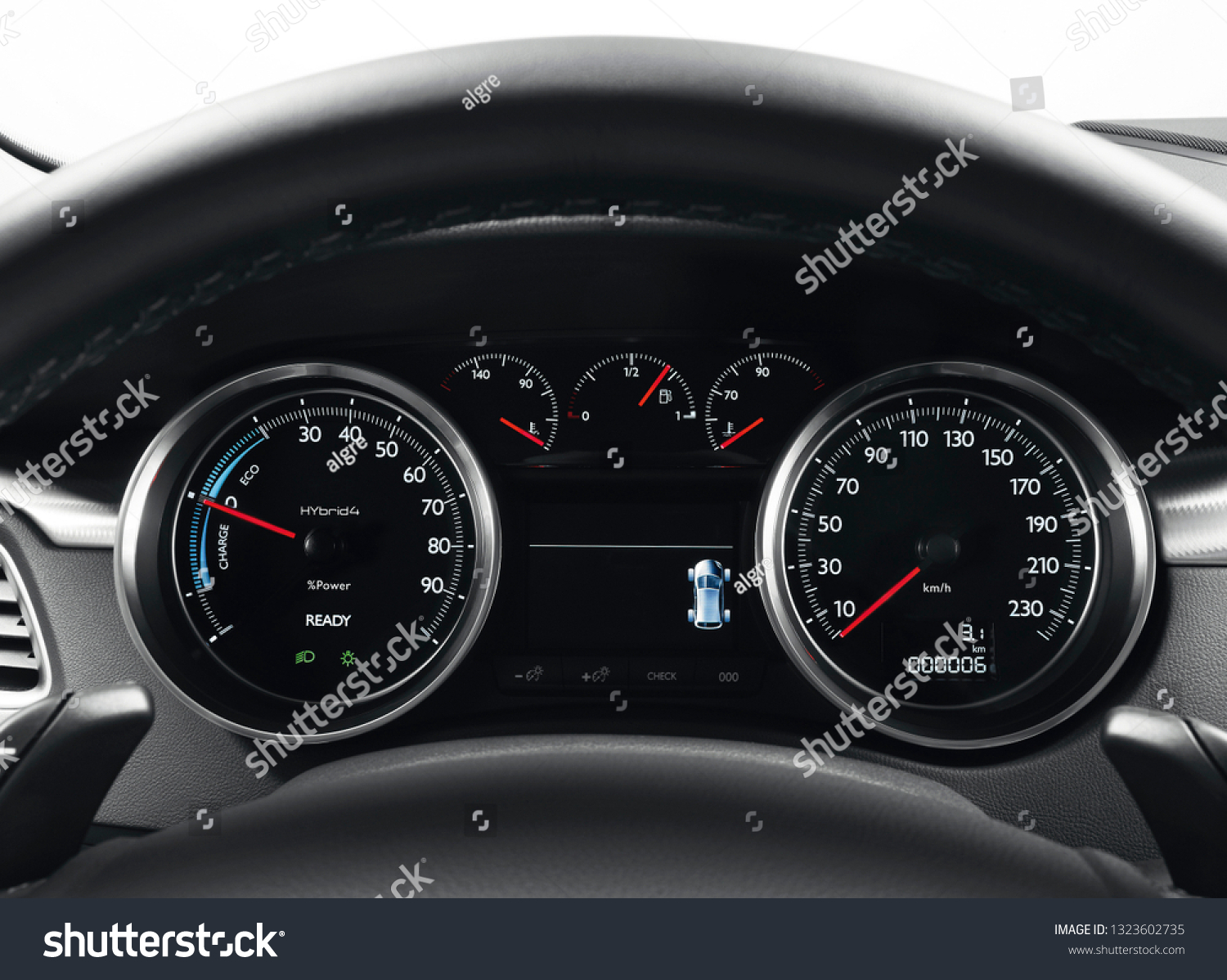 Car Instruments Panel Stock Photo 1323602735 | Shutterstock