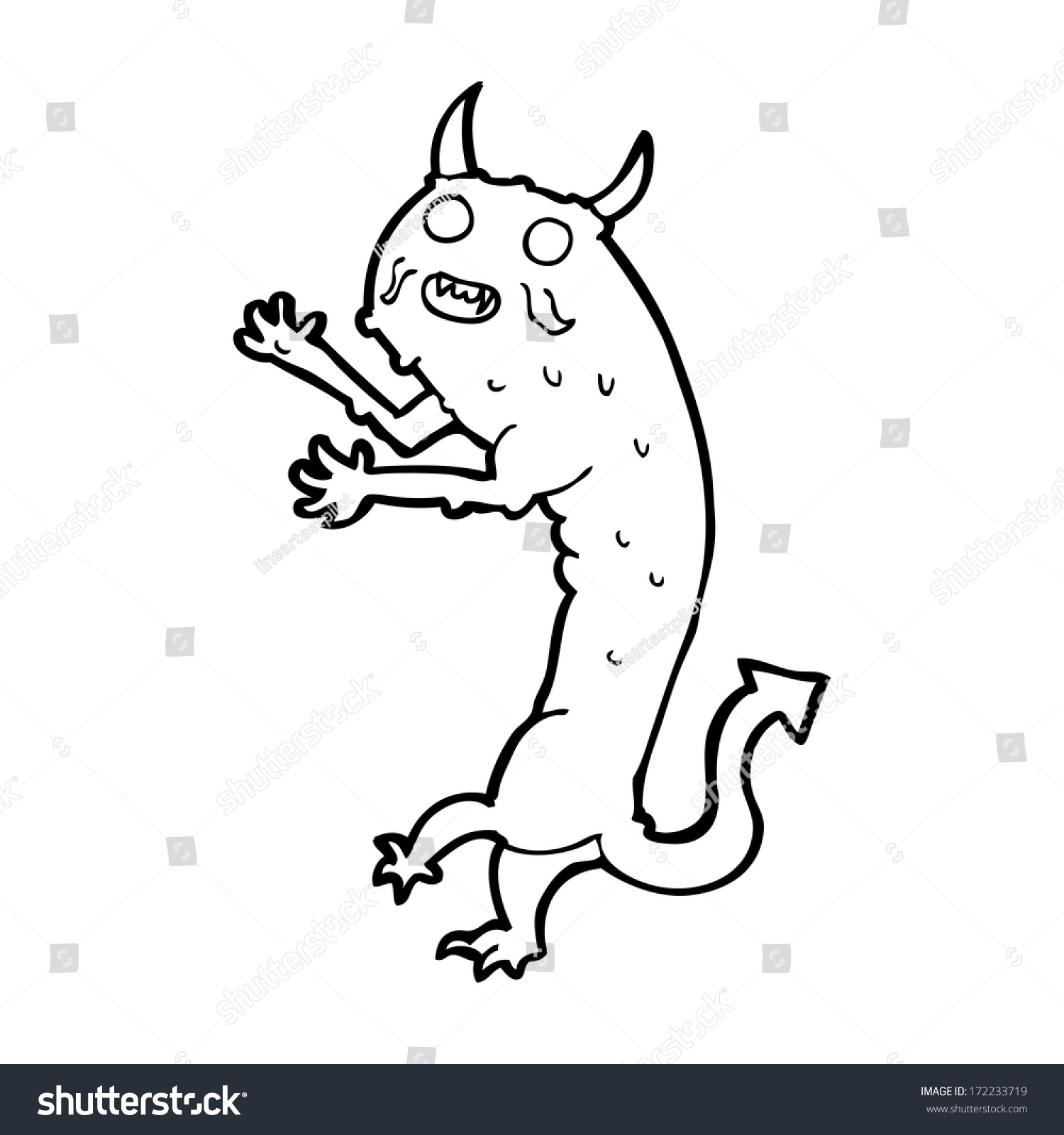 Cartoon Devil Stock Illustration 172233719 | Shutterstock
