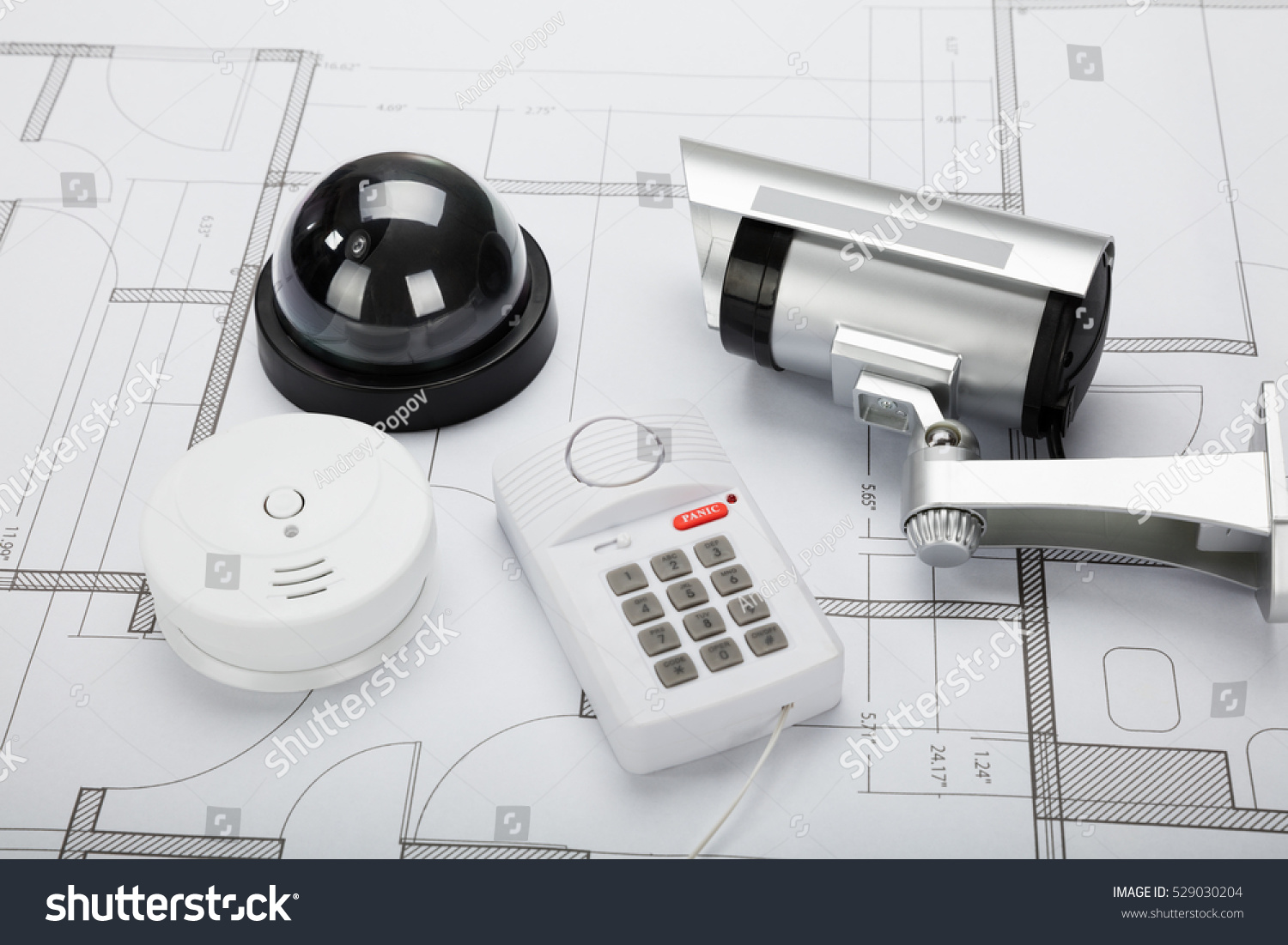 Cctv Security System Stock Photo (Edit Now) 529030204