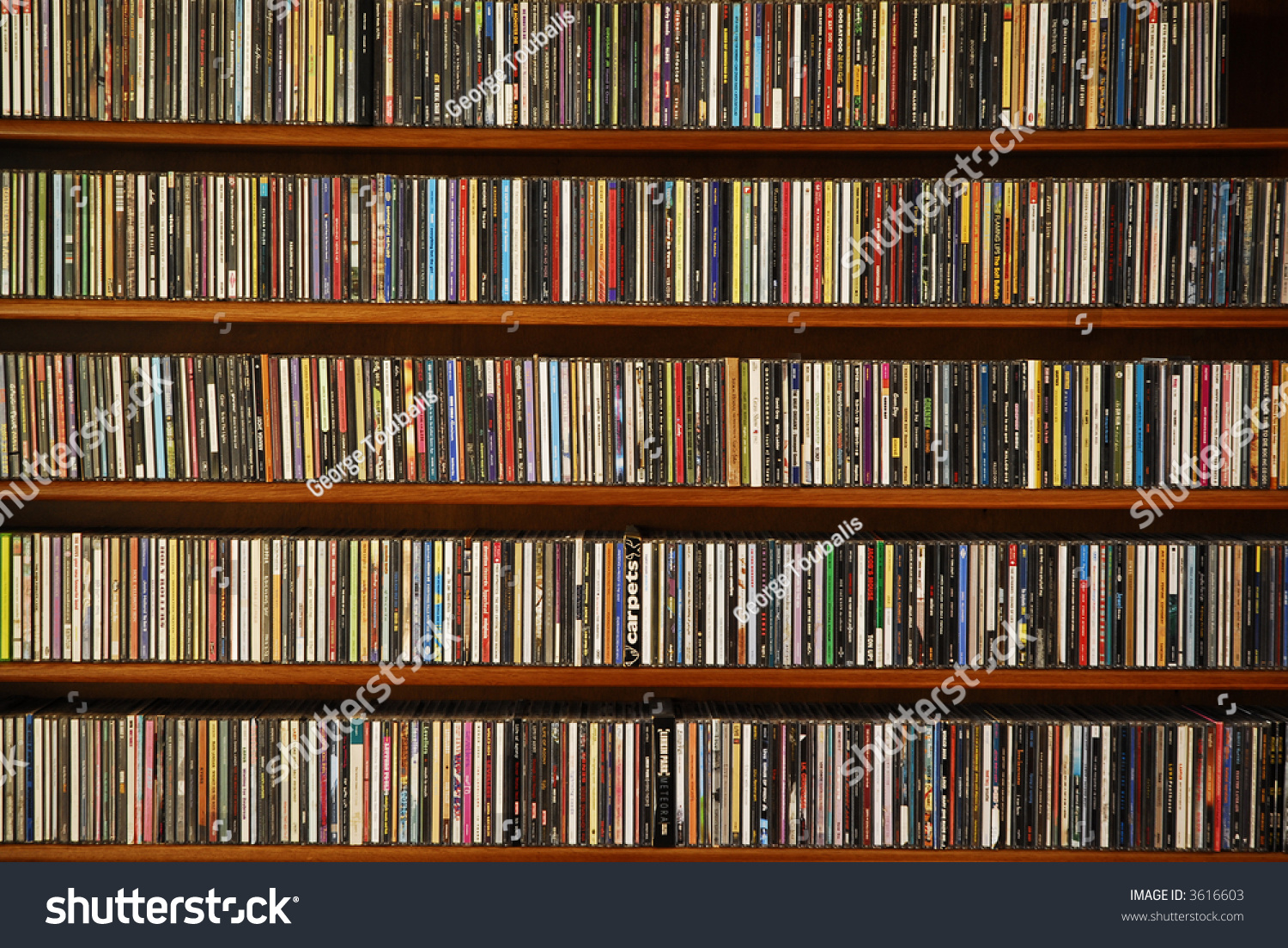 Cd Library 2 Stock Photo 3616603 | Shutterstock