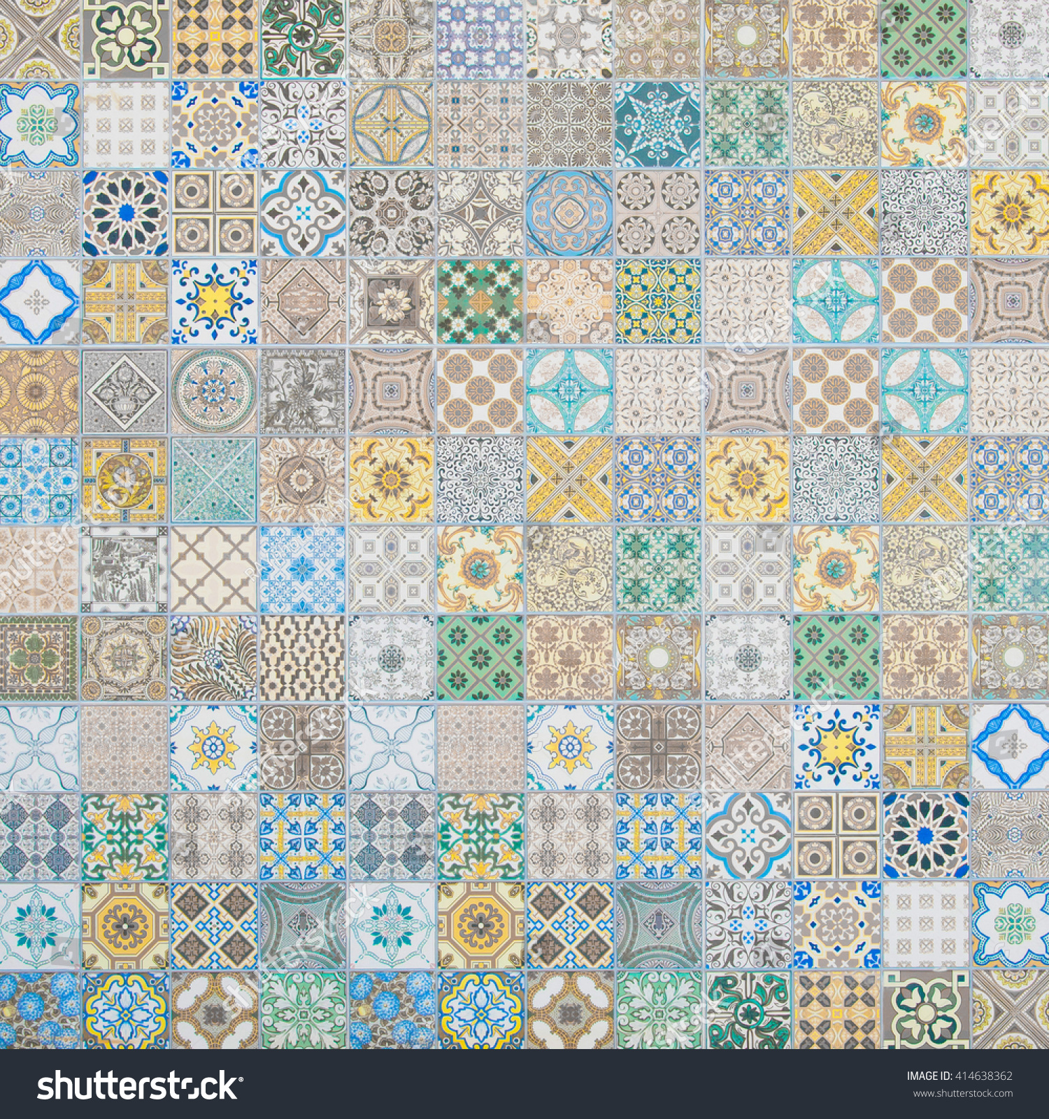 Ceramic Tiles Patterns Stock Photo (Edit Now) 414638362 | Shutterstock