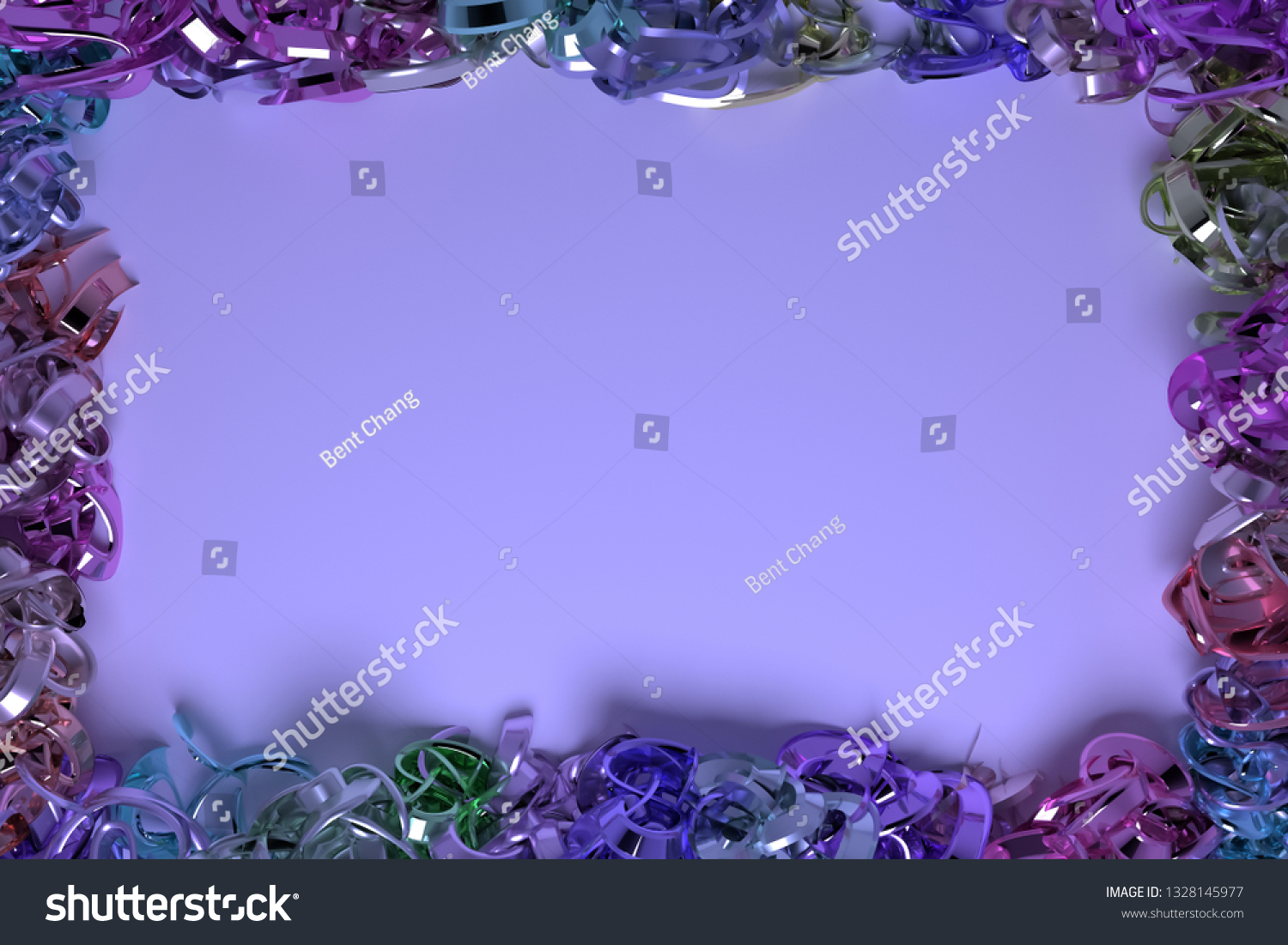 Cgi Composition String Backdrop Virtual Paper Stock Illustration ...