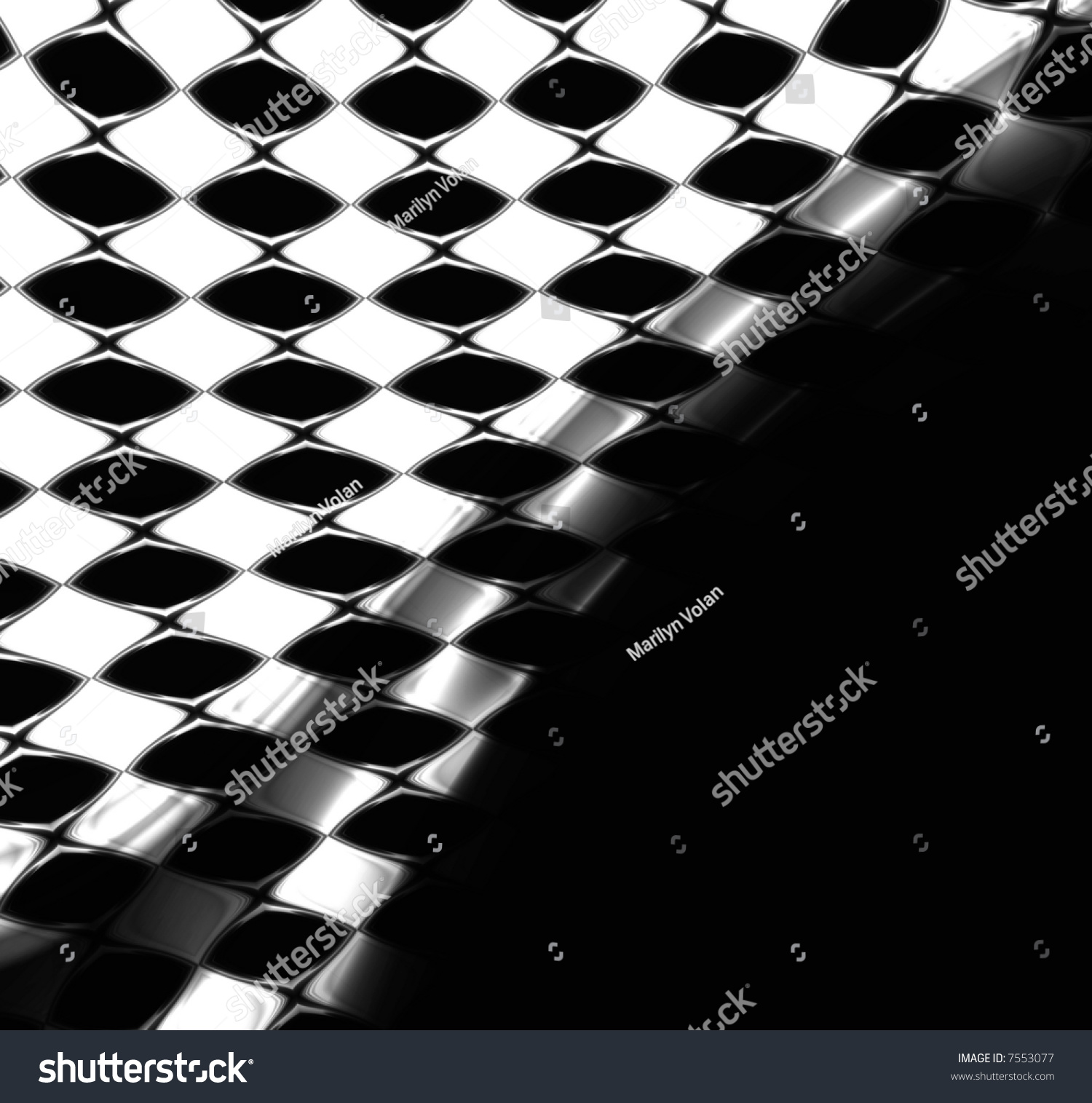Checkered Flag Background Stock Photo 7553077 : Shutterstock