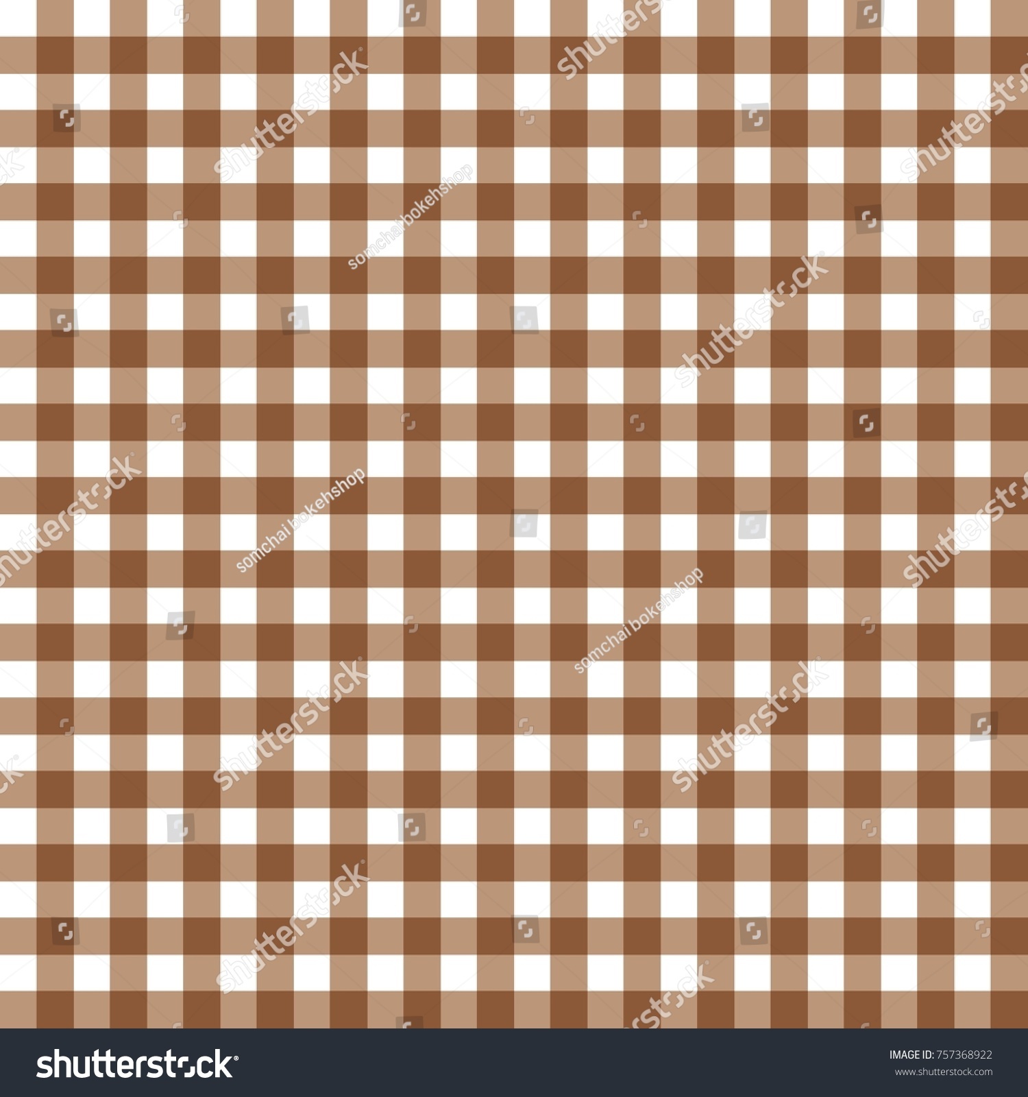 Checkered Pattern Choco Brown Color Stock Illustration 757368922 ...
