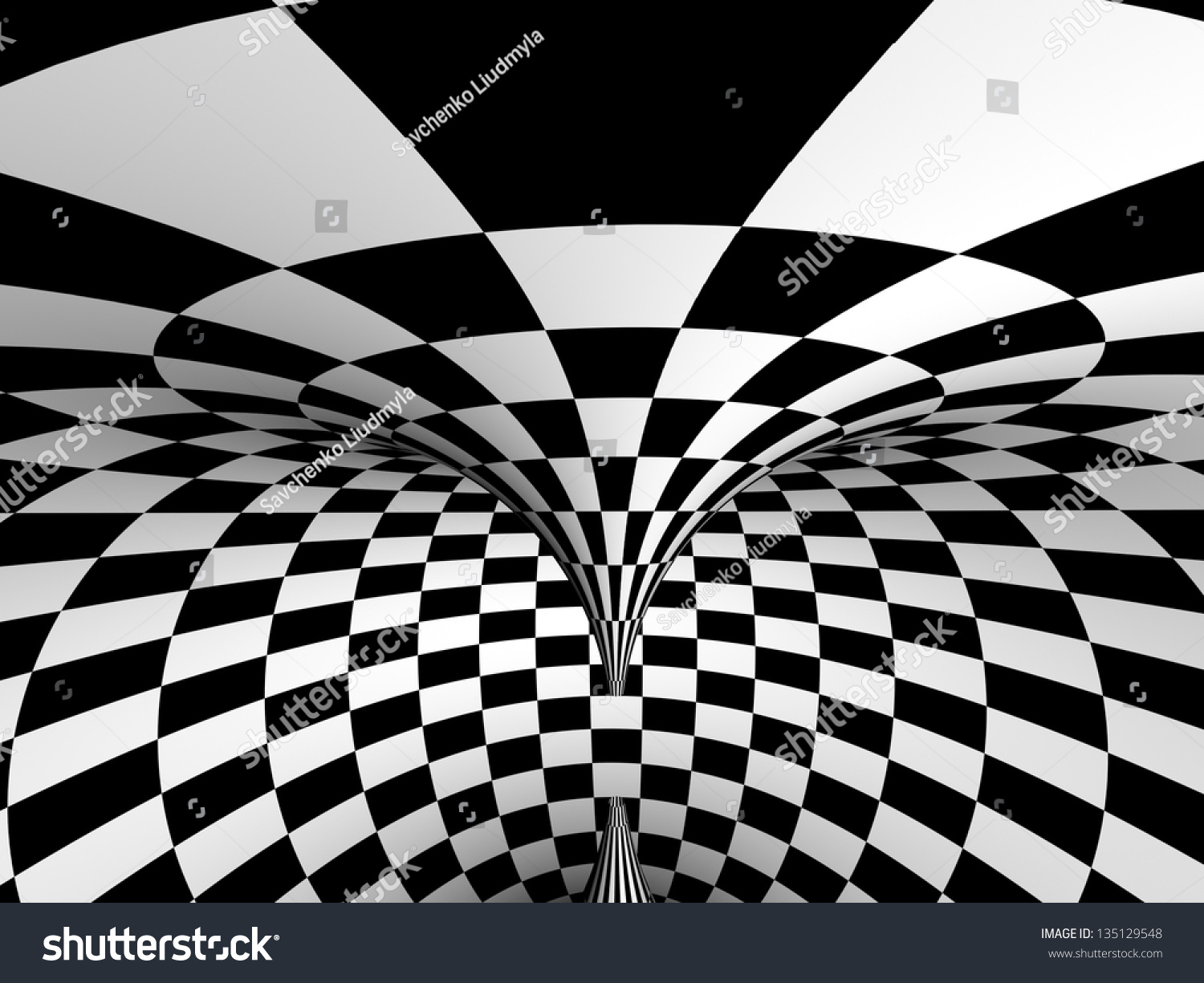 Checkered Texture 3d Background 스톡 일러스트 135129548 | Shutterstock