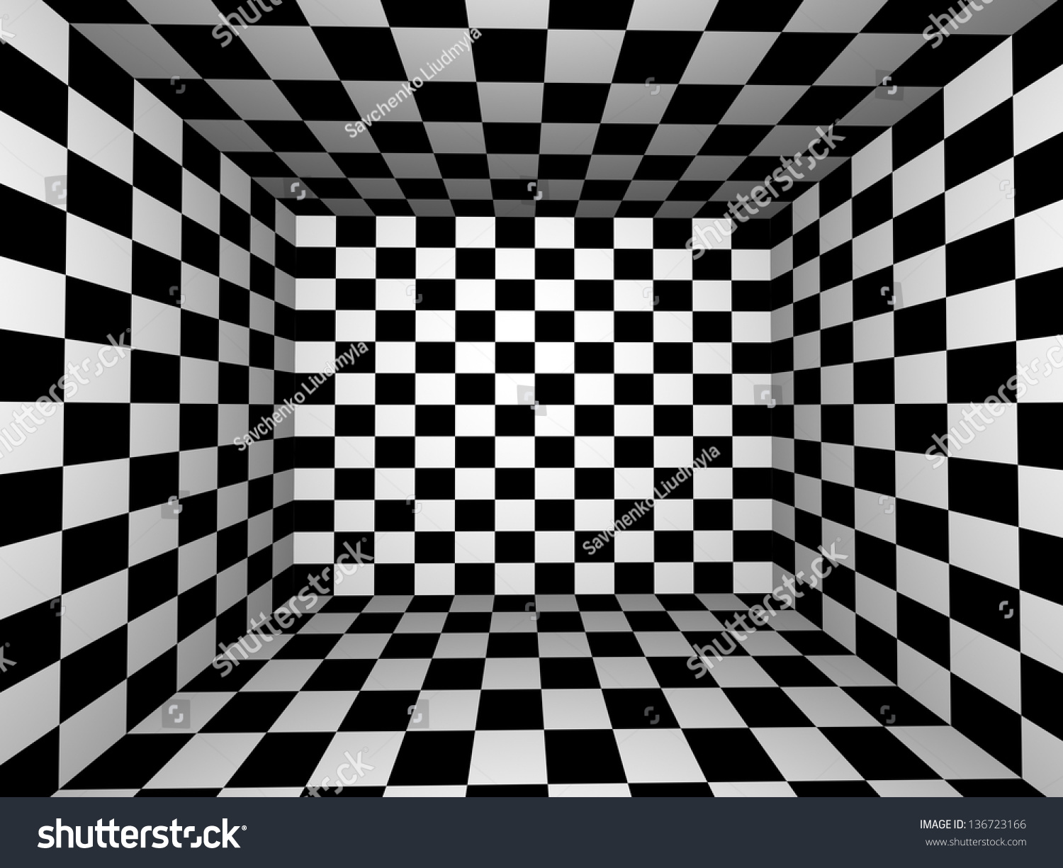fondo 3d de textura a cuadros: ilustración de stock 136723166