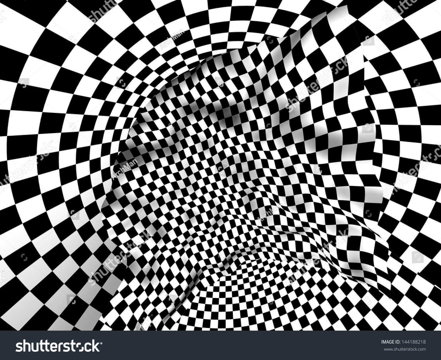 Checkered Texture 3d Background Stock Illustration 144188218 | Shutterstock