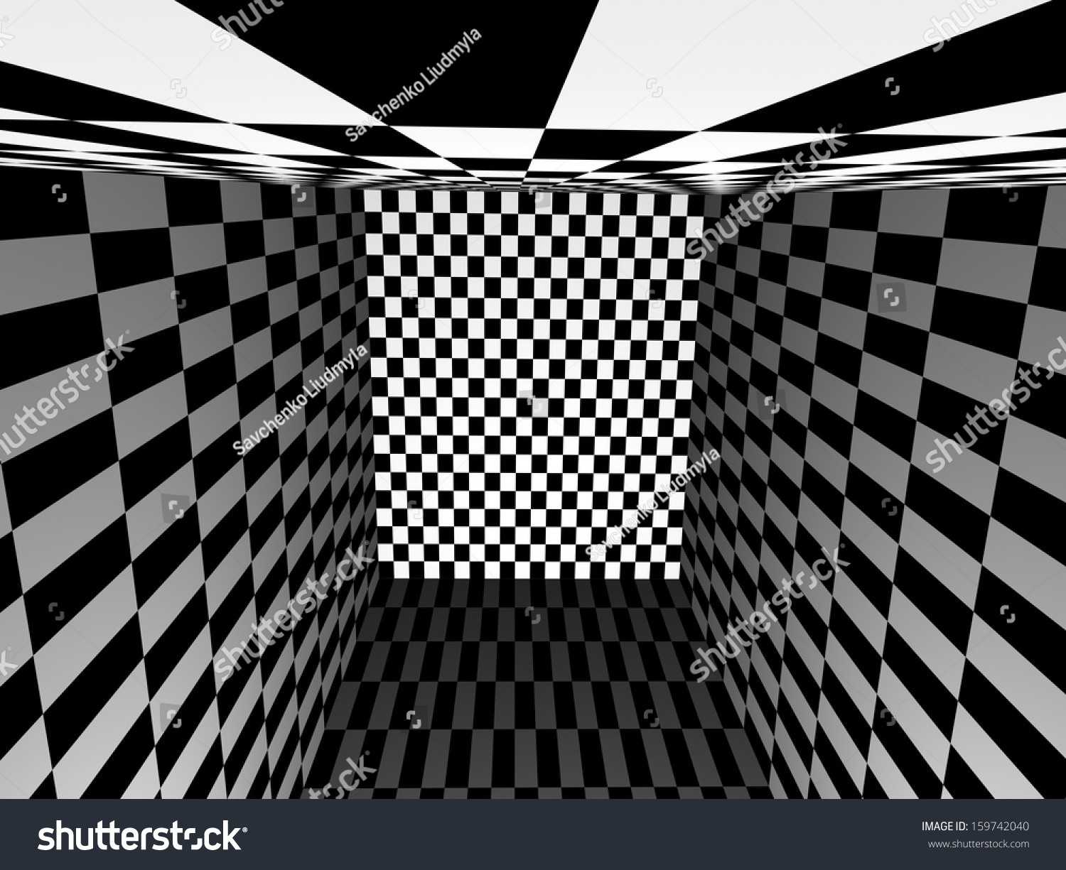Checkered Texture 3d Background Stock Illustration 159742040 | Shutterstock