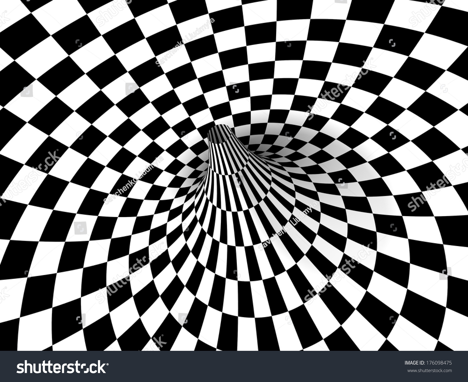 Checkered Texture 3d Backgroundcheckered Texture 3d Stock Illustration ...