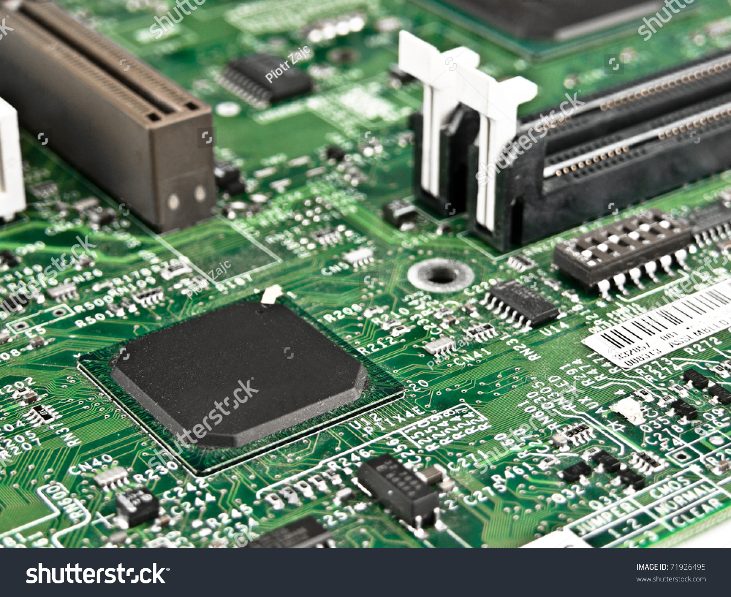 Chip. Processor, Transistor, On Pcb Stock Photo 71926495 : Shutterstock