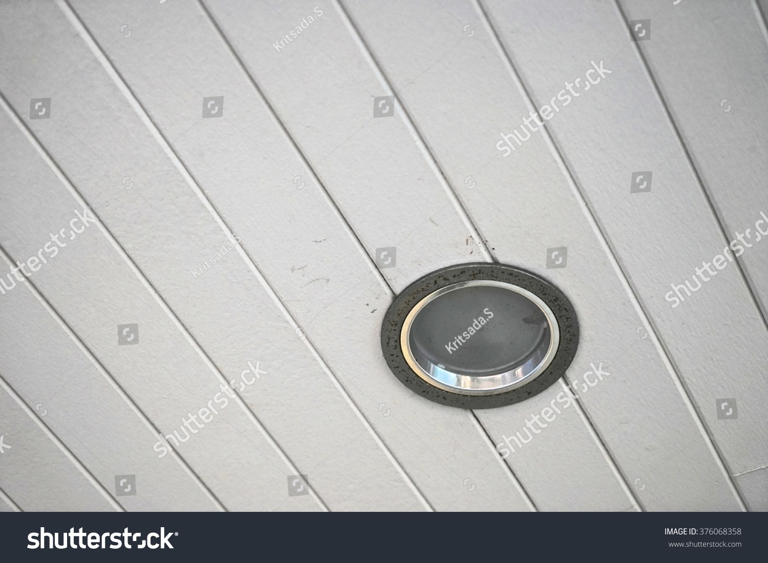 Circle Ceiling Light Stock Photo 376068358 | Shutterstock