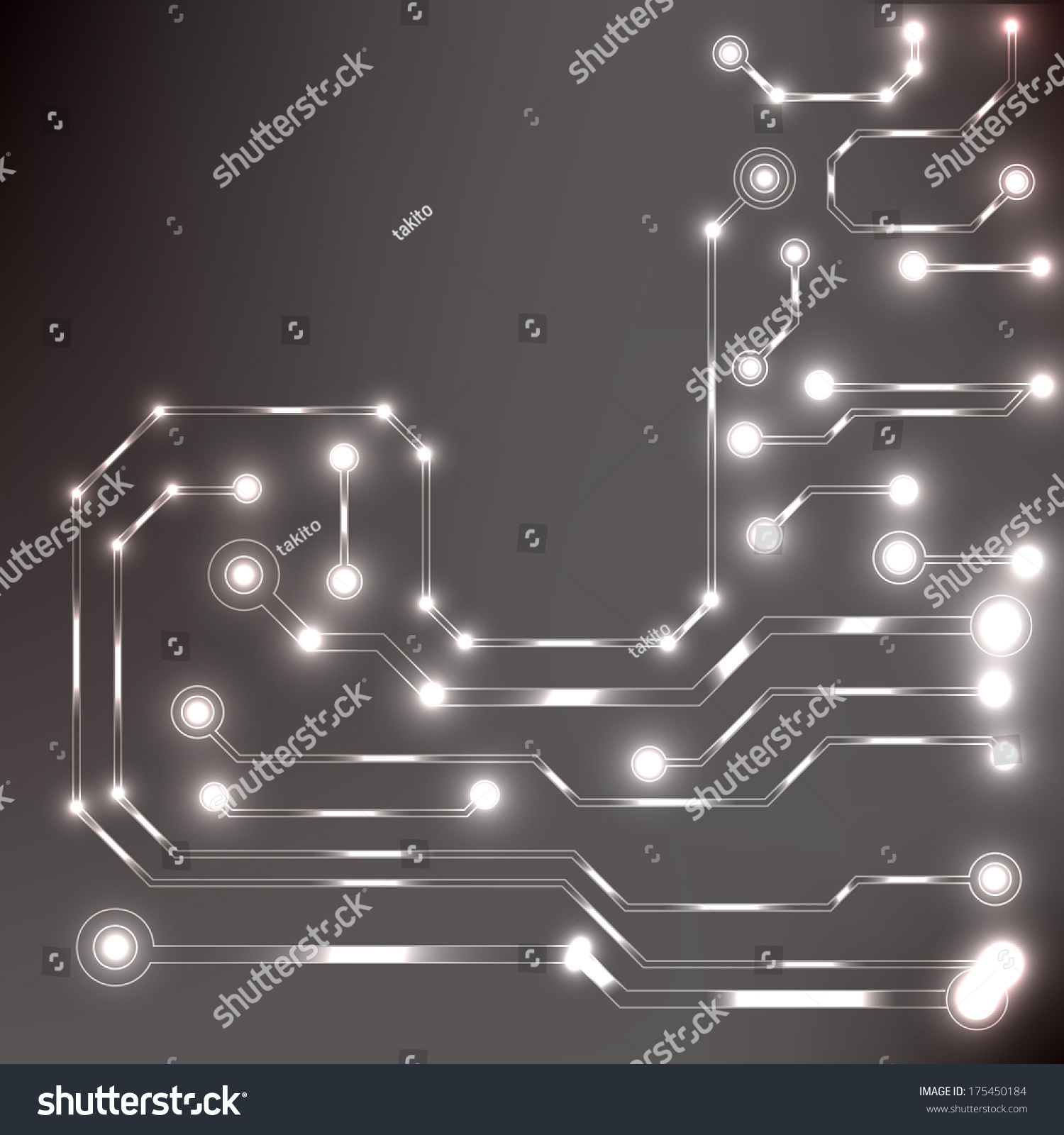 Circuit Board Background Bitmap Stock Illustration 175450184 | Shutterstock