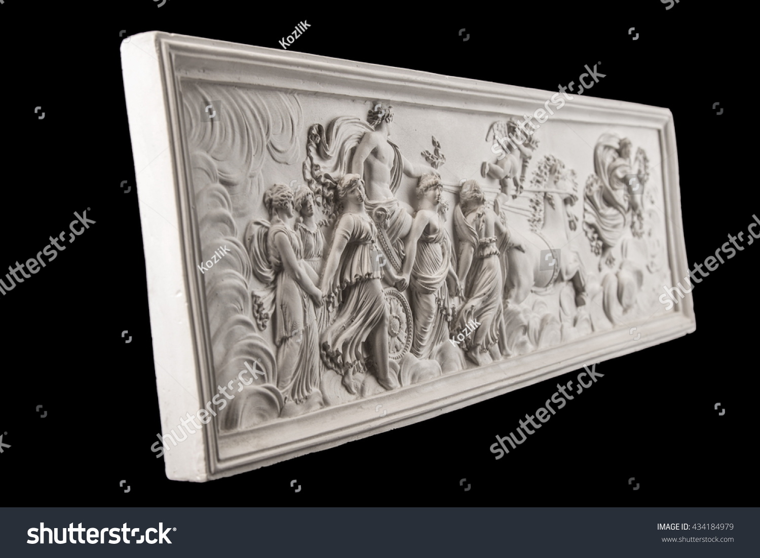 Classical Plaster Relief Stock Photo 434184979 | Shutterstock