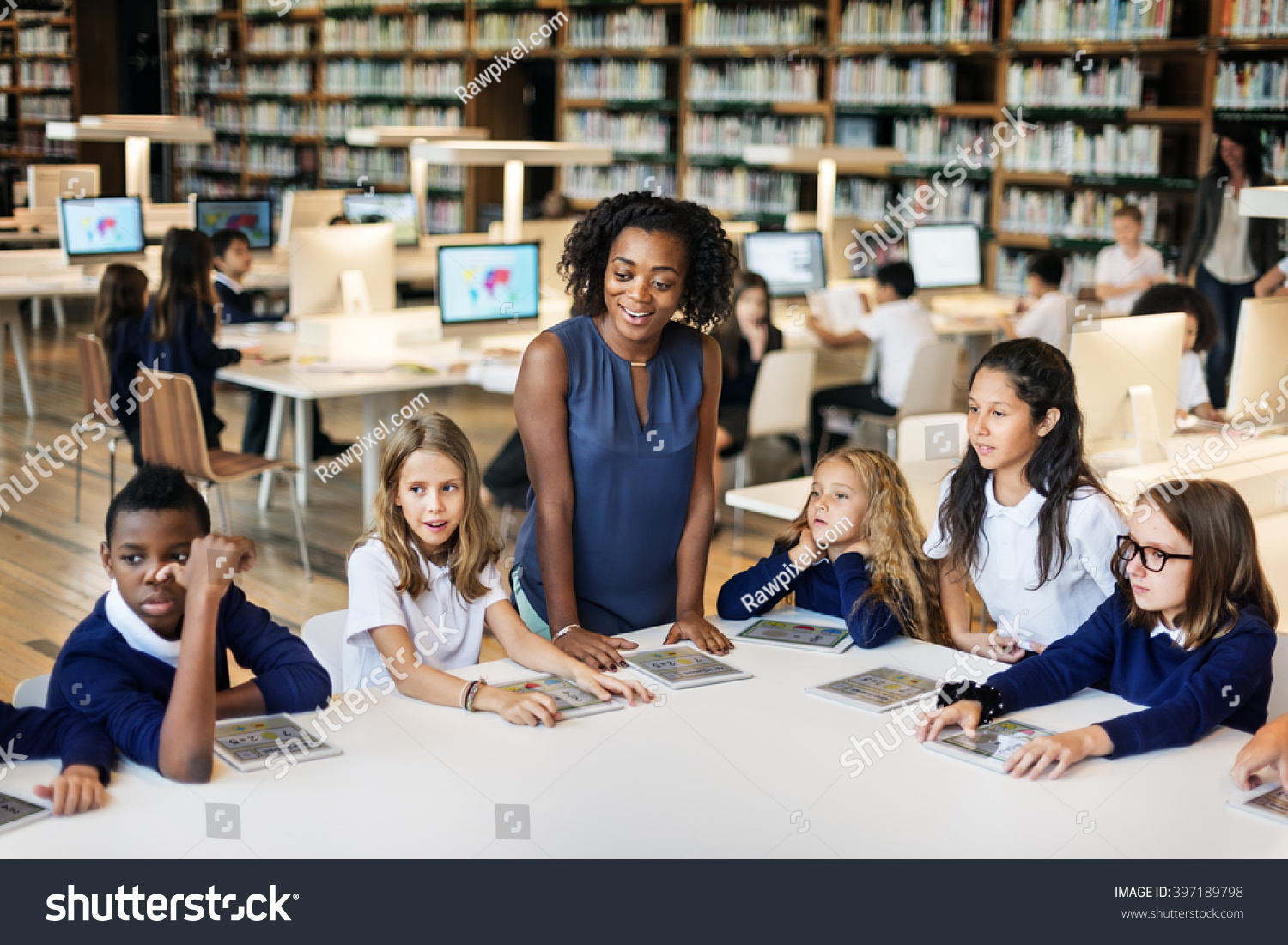 Classroom Learning Mathematics Students Study Concept Stock Photo ...