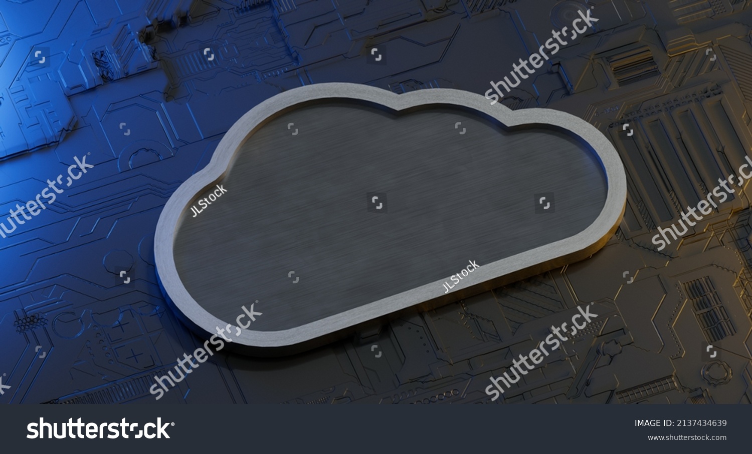 Cloud Computing Digital Information Data Center Stock Illustration 2137434639 | Shutterstock