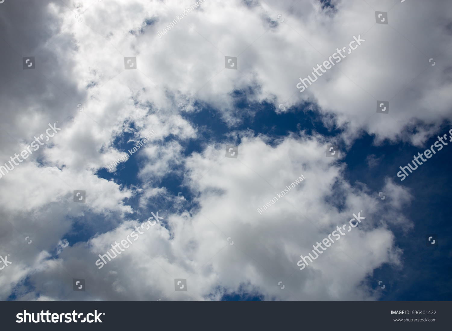 Cloudy Sky Windy Cloud Background Stock Photo 696401422 | Shutterstock