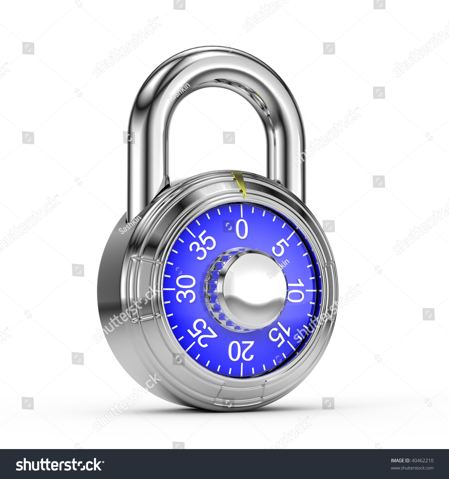 Code Padlock Isolated On White Background Stock Illustration 40462210 ...