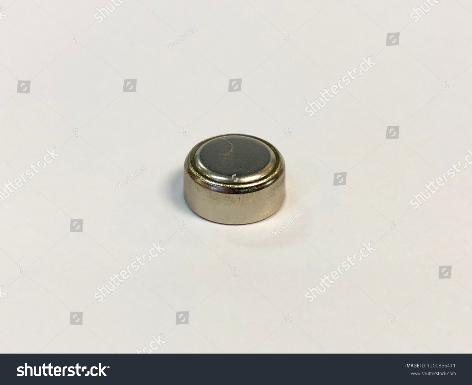 Coin Battery Button Cell Stock Photo 1200856411 | Shutterstock