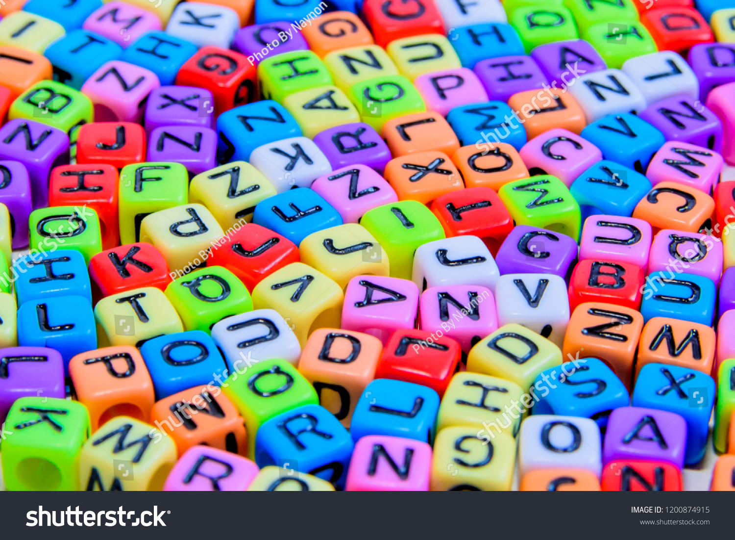 Colorful English Alphabet Cube On Background Stock Photo 1200874915 ... Colorful English Alphabet Cube On Background Stock Photo 1200874915 ...