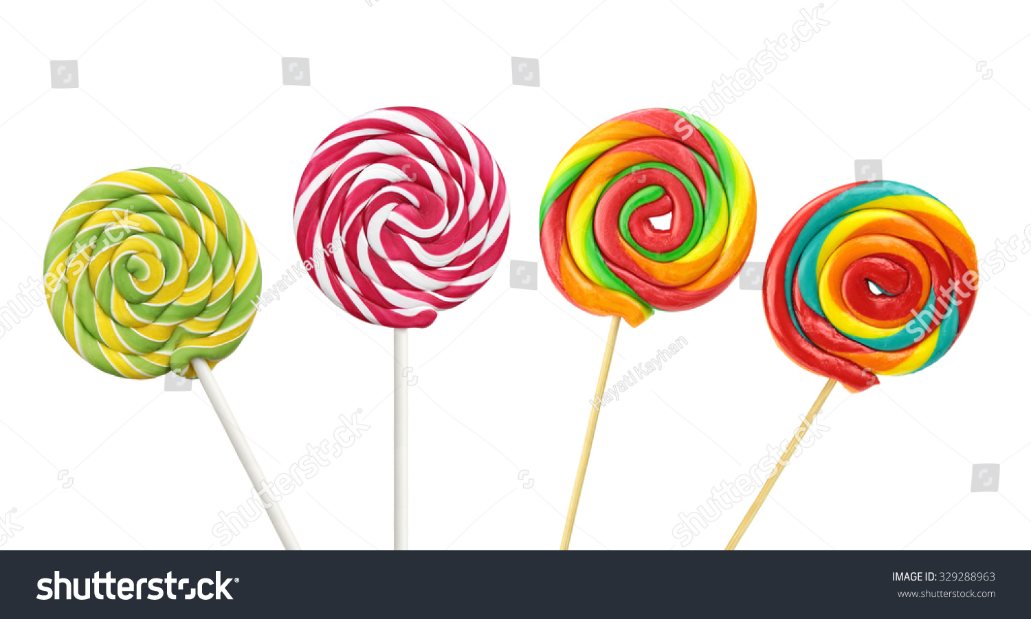 Colorful Spiral Lollipops On White Background Stock Photo 329288963 ... Colorful Spiral Lollipops On White Background Stock Photo 329288963 ...