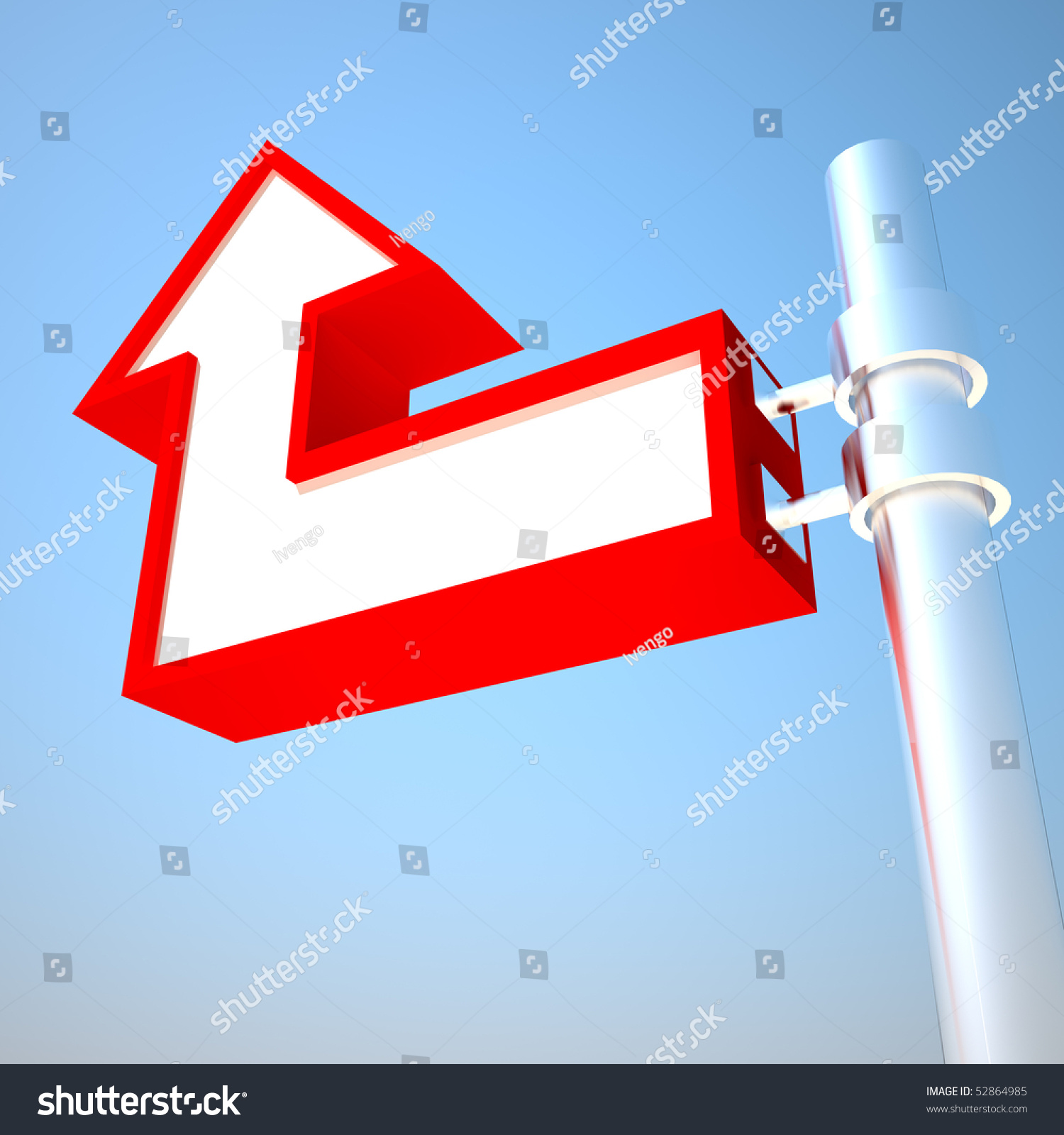 Column Pointer Direction Stock Illustration 52864985 | Shutterstock