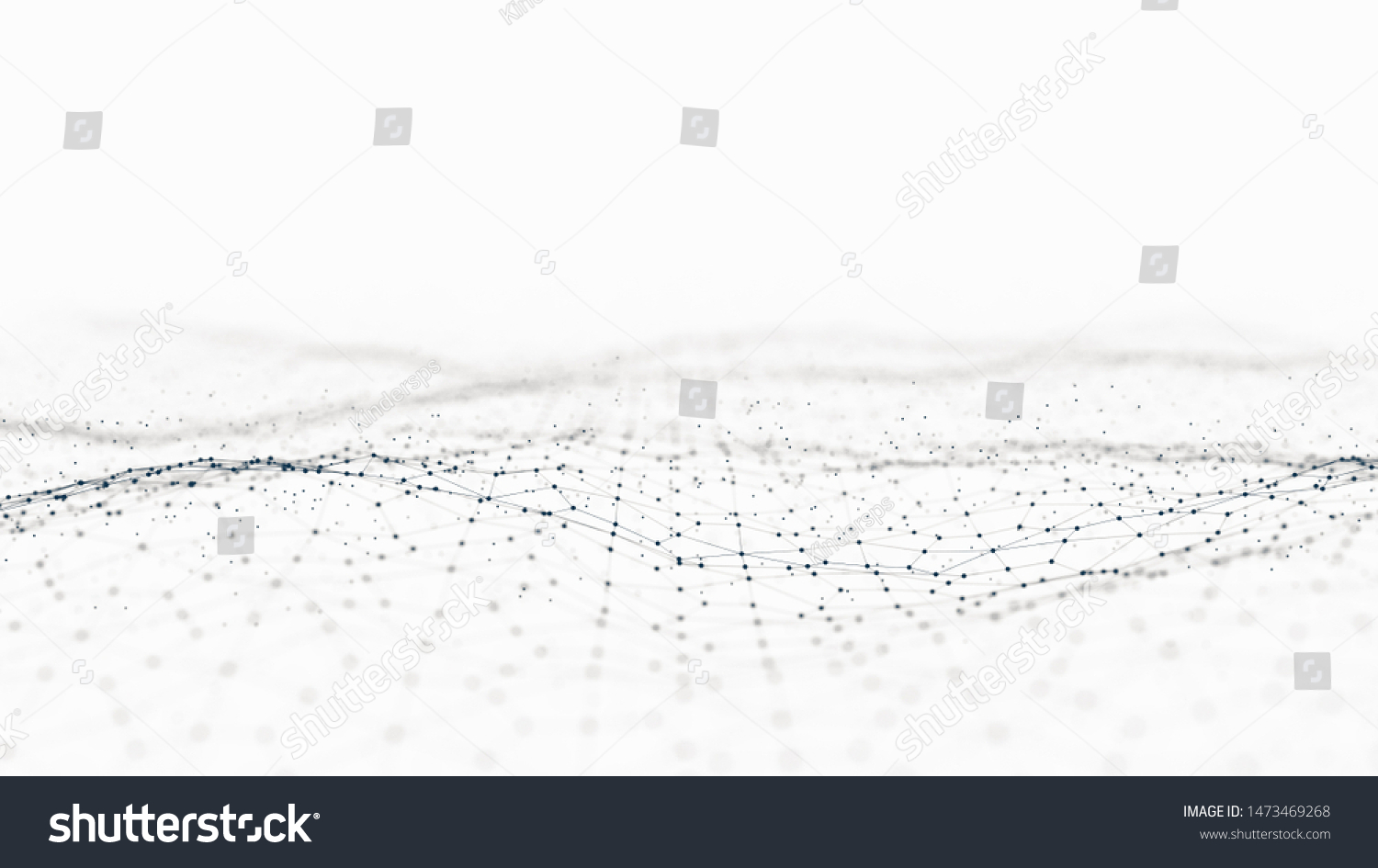 Computer Geometric Digital Connection Structure Business Stock ...