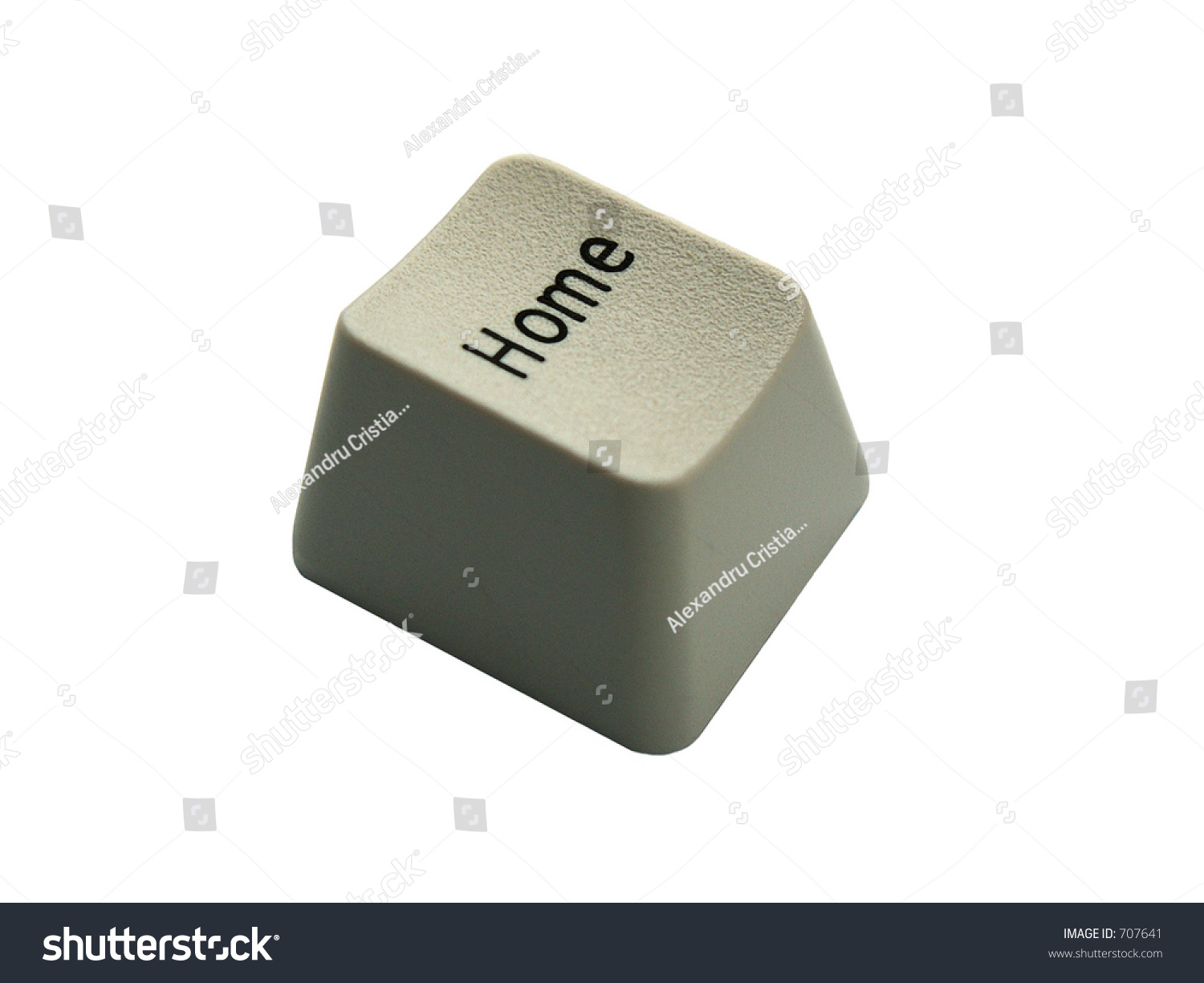 Computer Keyboard Home Button Stock Photo 707641 : Shutterstock