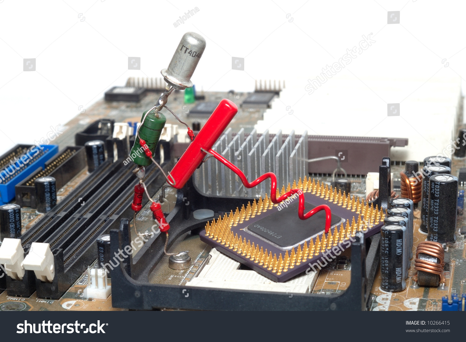 Computer Repair Or Processor Upgrade Stock Photo 10266415 : Shutterstock