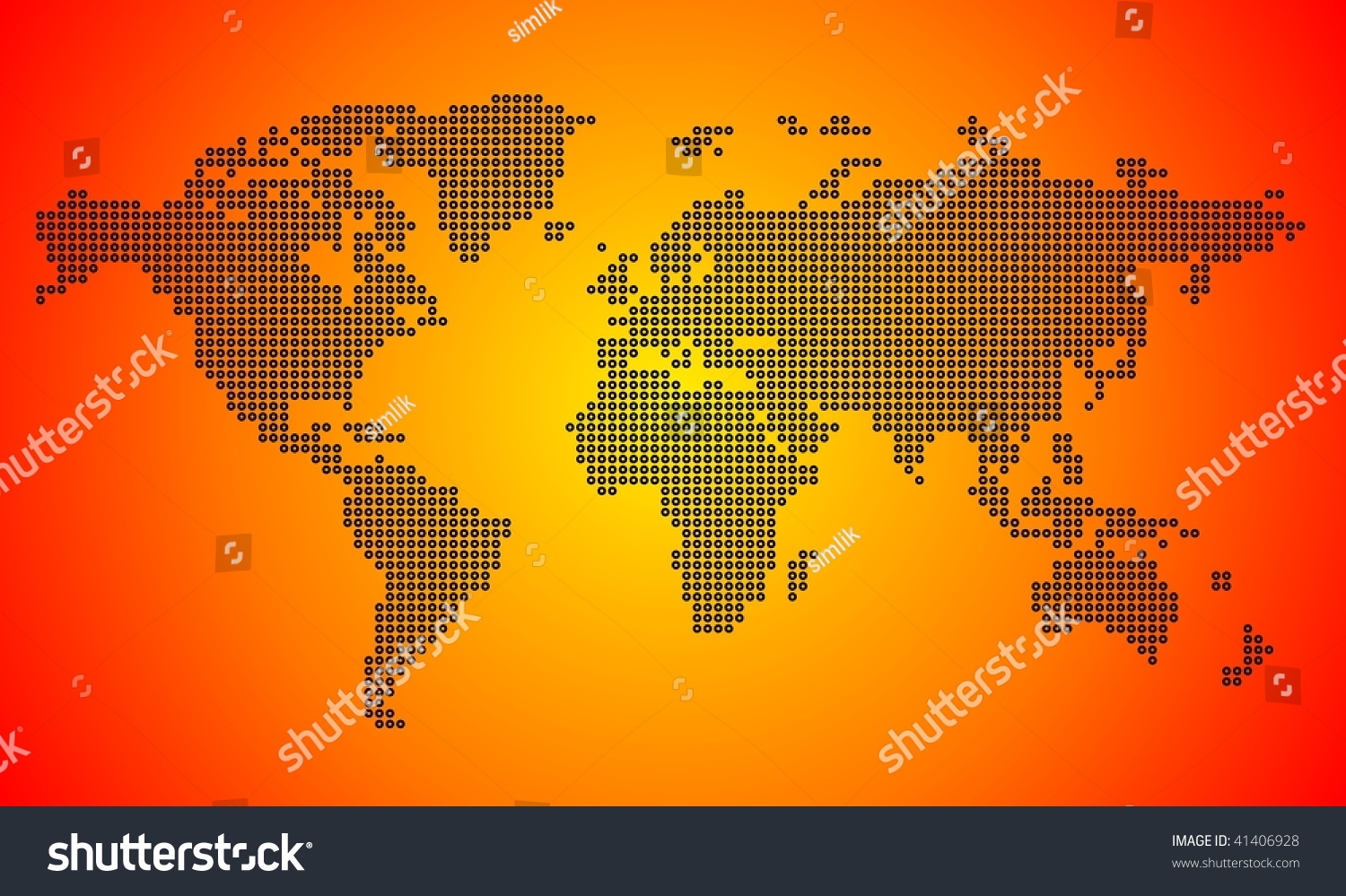 Concave Dotted World Map Design Stock Illustration 41406928 Concave Dotted World Map Design Stock Illustration 41406928
