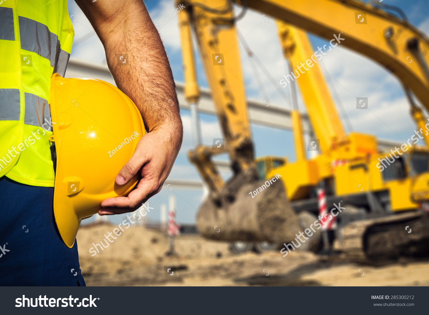 Construction Worker 스톡 사진 285300212 - Shutterstock