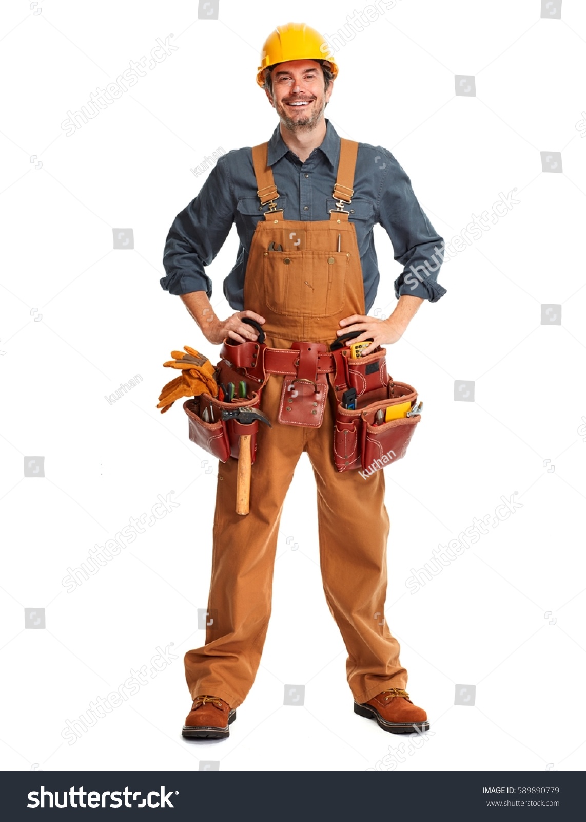 Construction Worker Stock Photo 589890779 | Shutterstock