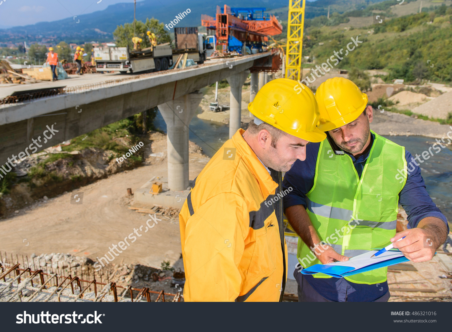 Constructor Work, Business Plan Stock Photo 486321016 : Shutterstock