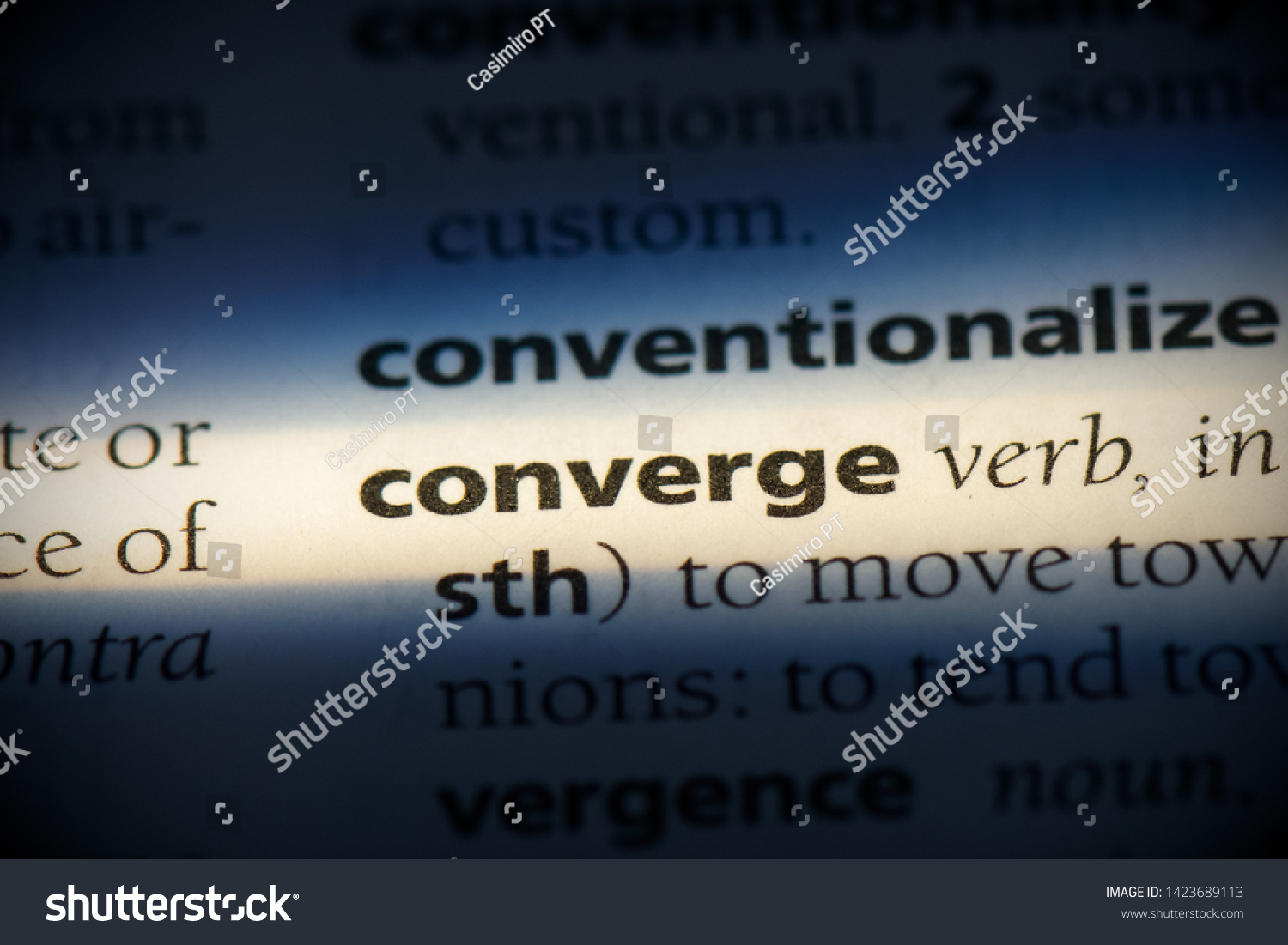 Converge Word Dictionary Converge Concept Stock Photo 1423689113 ... Converge Word Dictionary Converge Concept Stock Photo 1423689113 ...