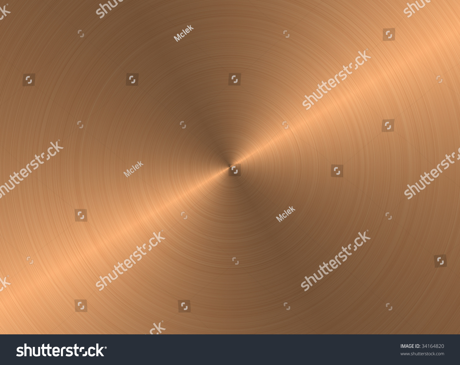 Cooper Circular Texture Stock Illustration 34164820