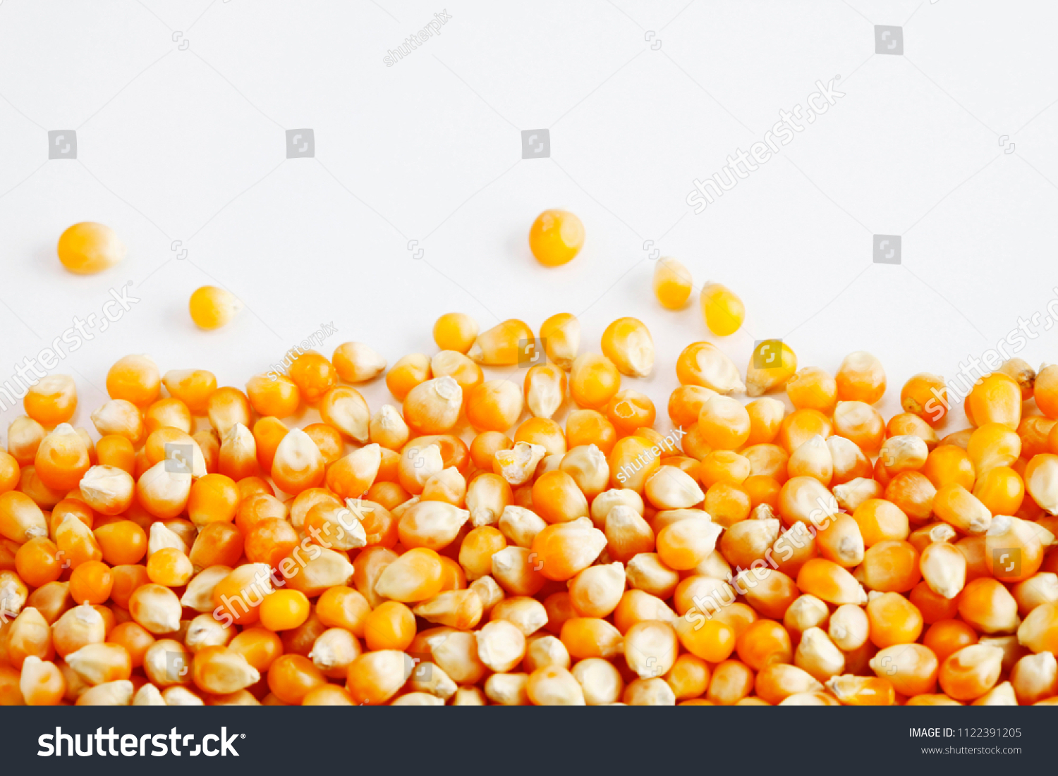 Corn Kernels Border Frame Stock Photo 1122391205 | Shutterstock