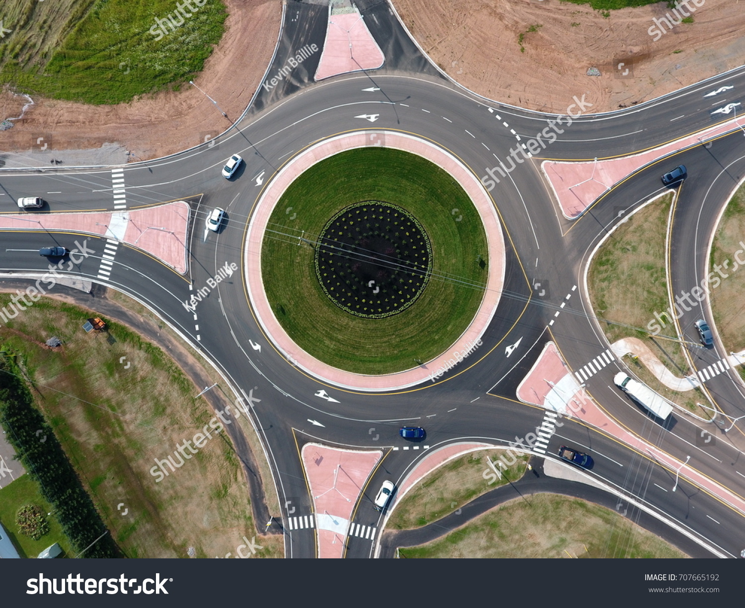 Cornwall Roundabout Stock Photo 707665192 | Shutterstock