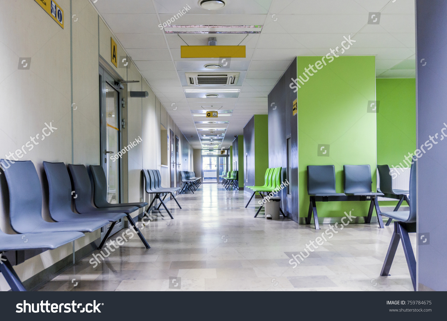 Corridor Chairs Patients Modern Hospital Stock Photo 759784675 ... Corridor Chairs Patients Modern Hospital Stock Photo 759784675 ...