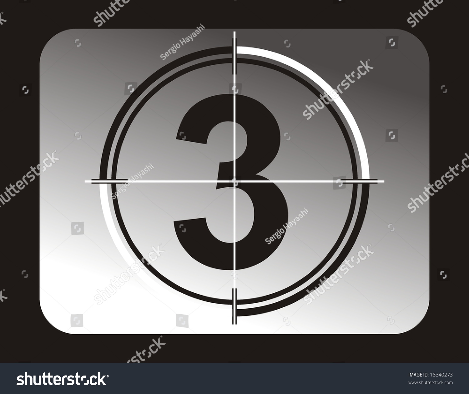 Countdown Numbers Stock Illustration 18340273 - Shutterstock