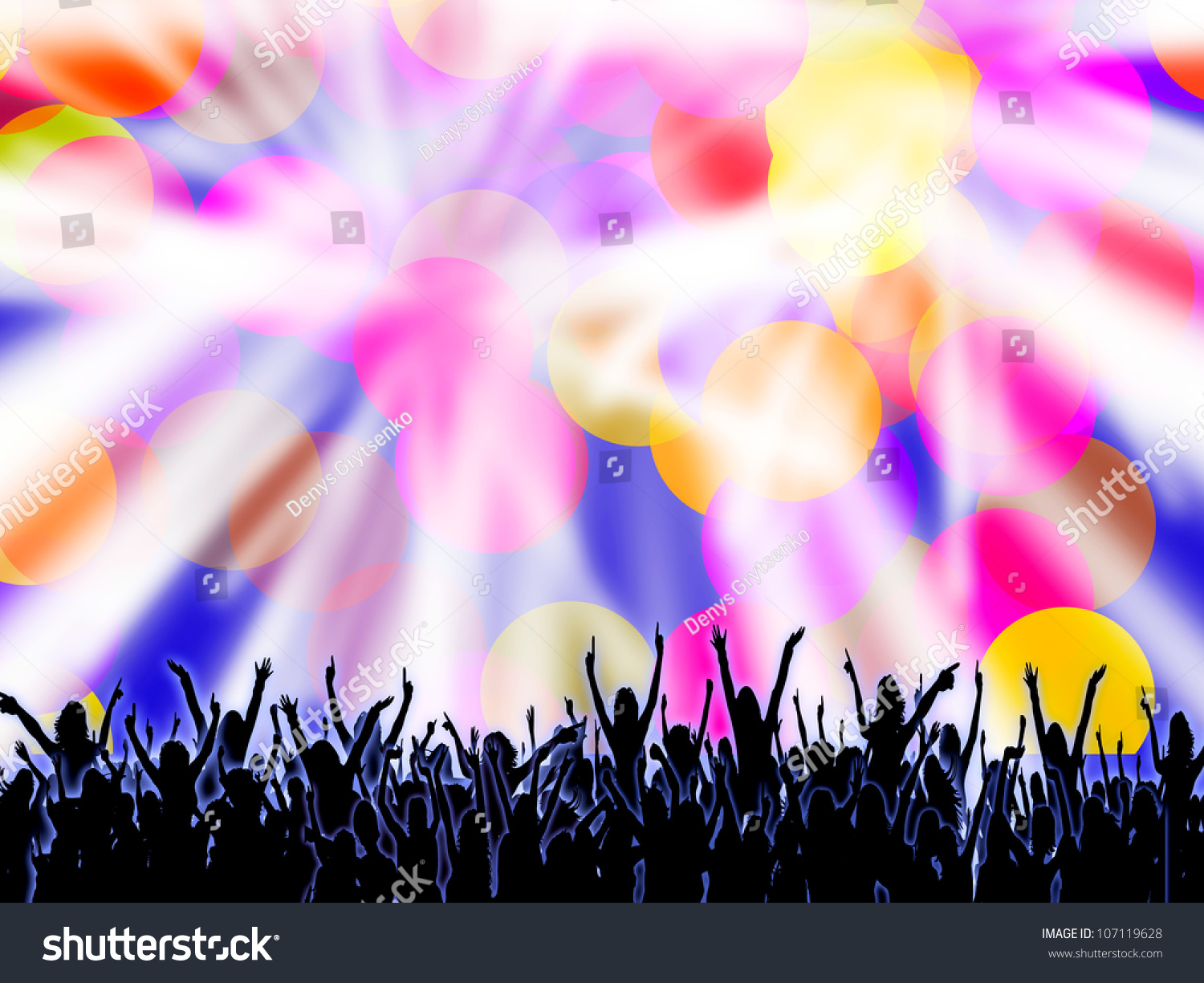 Crazy Dance Stock Illustration 107119628 | Shutterstock