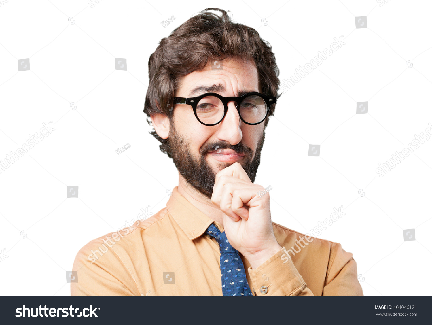 Crazy Manfunny Expression Stock Photo 404046121 | Shutterstock