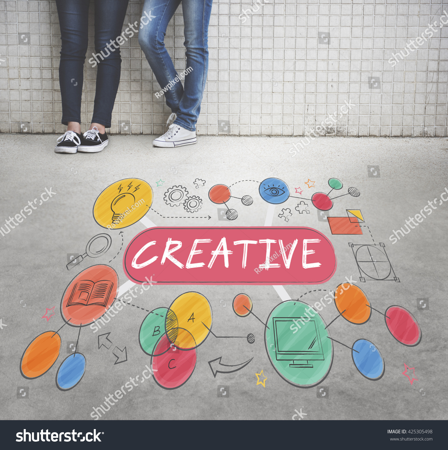 Creative Creativity Thinking Invention Concept Stock Photo 425305498 ... Creative Creativity Thinking Invention Concept Stock Photo 425305498 ...