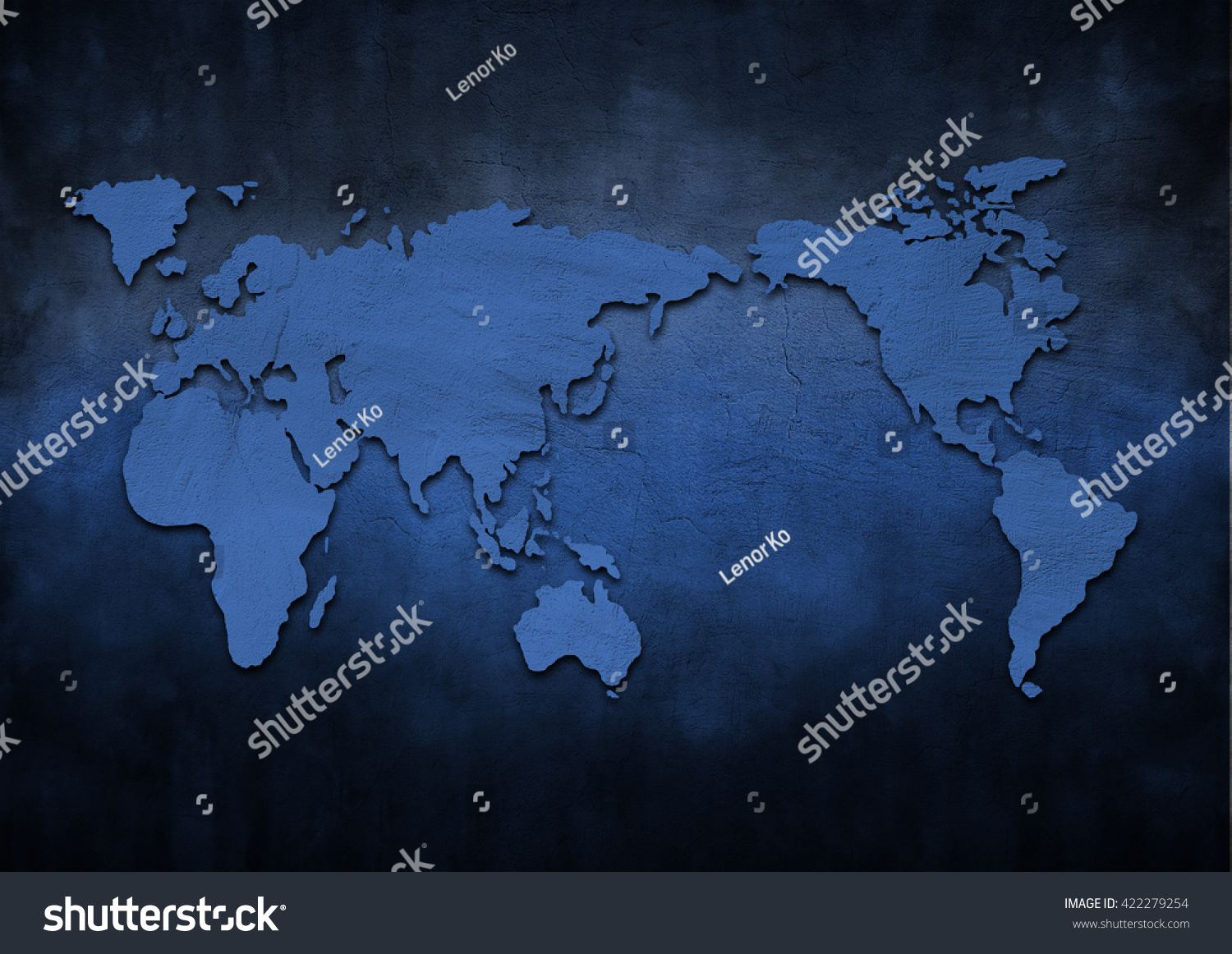 Creative Map Stock Illustration 422279254 | Shutterstock