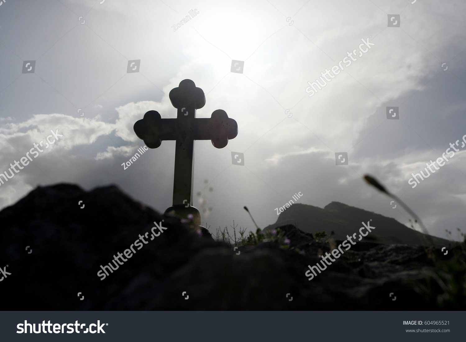 Cross Clouds Stock Photo 604965521 - Shutterstock