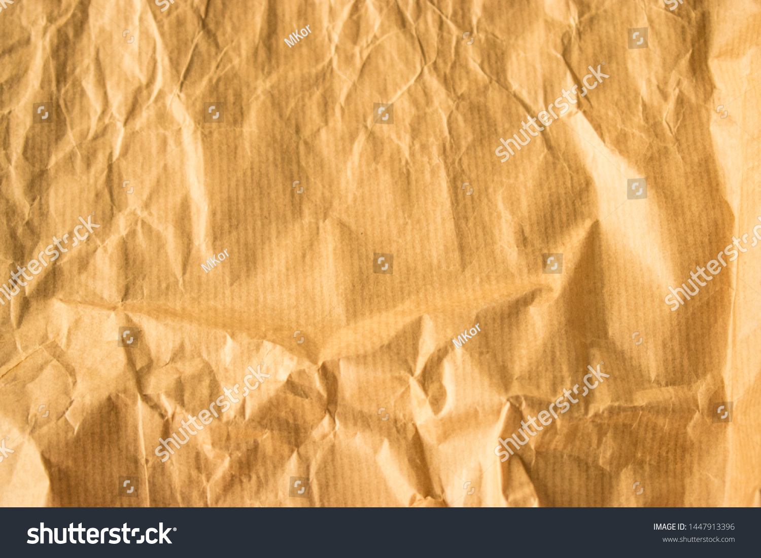 Crumpled Wrapping Paper Texture Background Stock Photo 1447913396