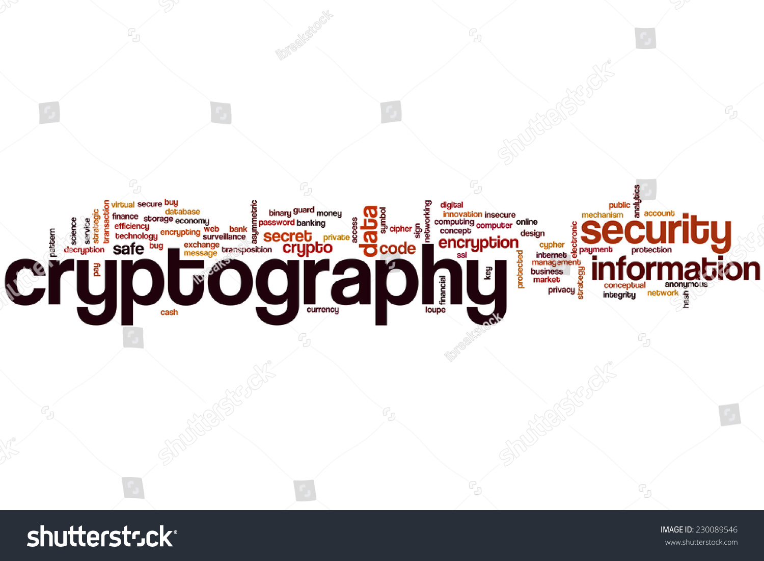 Cryptography Word Cloud Concept Stock Illustration 230089546 | Shutterstock