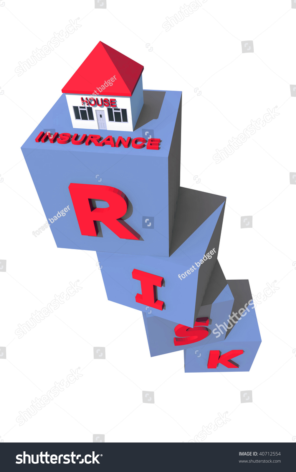 Cube Block Combined Risk Word Row Stock Illustration 40712554 ... Cube Block Combined Risk Word Row Stock Illustration 40712554 ...