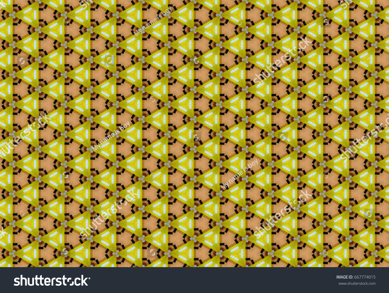 Cute Triangle Pixel Soft Color Pattern Stock Illustration 667774015