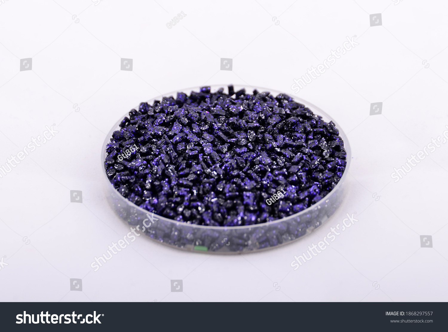 Dark Blue Plastic Material Masterbatch Master Stock Photo 1868297557 ...