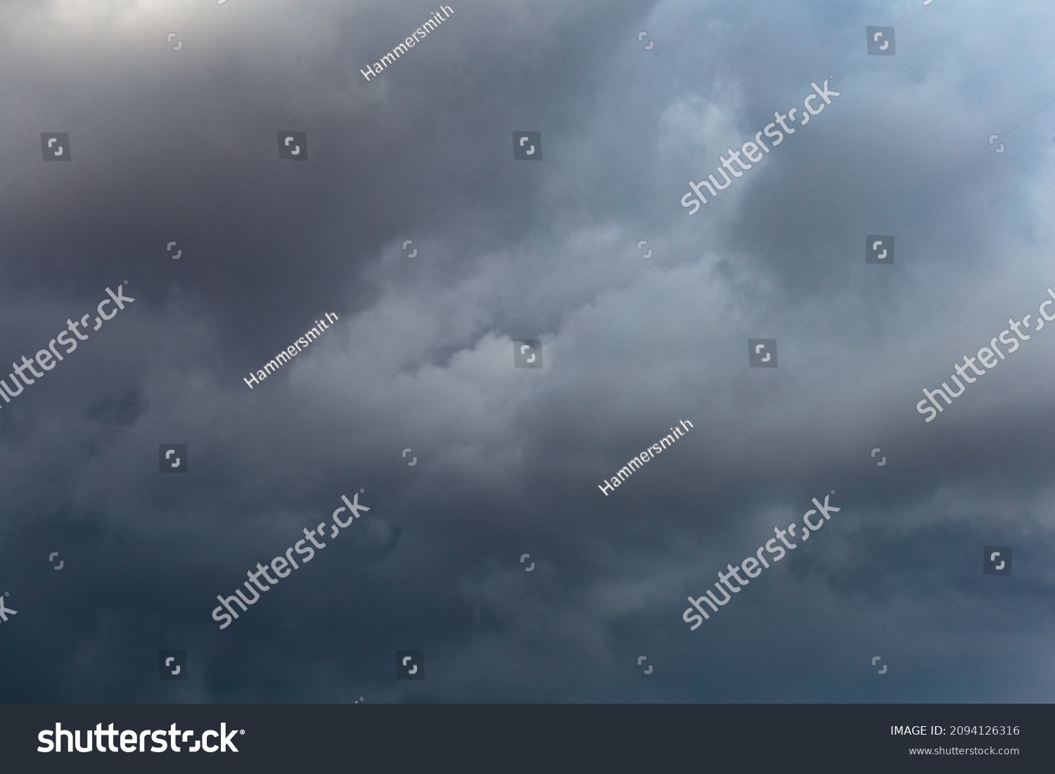 Dark Storm Clouds Sky Patterns Background Stock Photo 2094126316 ...