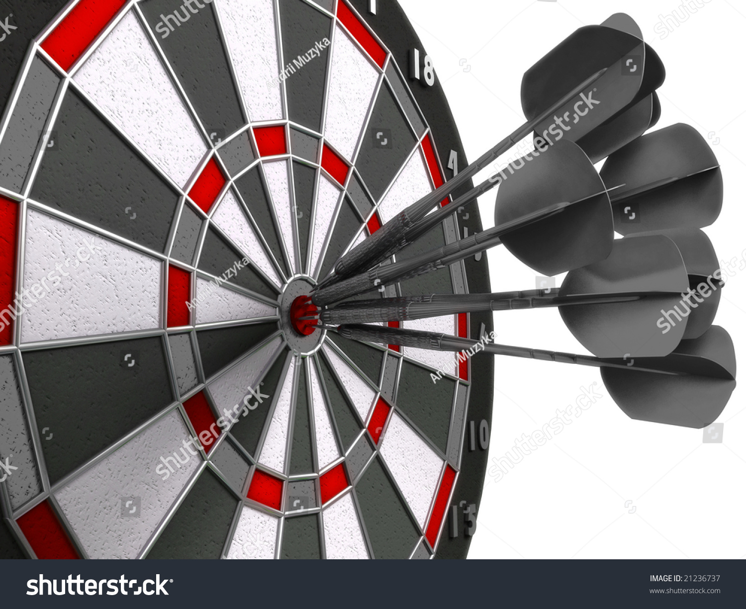 Darts Hitting Directly Bulls Eye Stock Illustration 21236737 Darts Hitting Directly Bulls Eye Stock Illustration 21236737